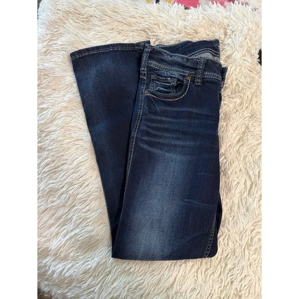 Silver Bait | Jeans | Silver Jeans Co Suki Midrise Bootcut Dark Wash ...